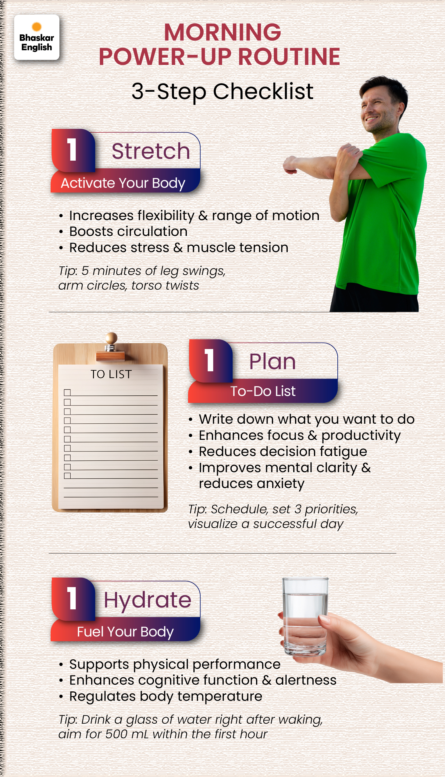 A morning routine to change life