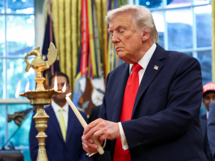 Trump celebrates Diwali festivities at White House; 'It symbolises ...