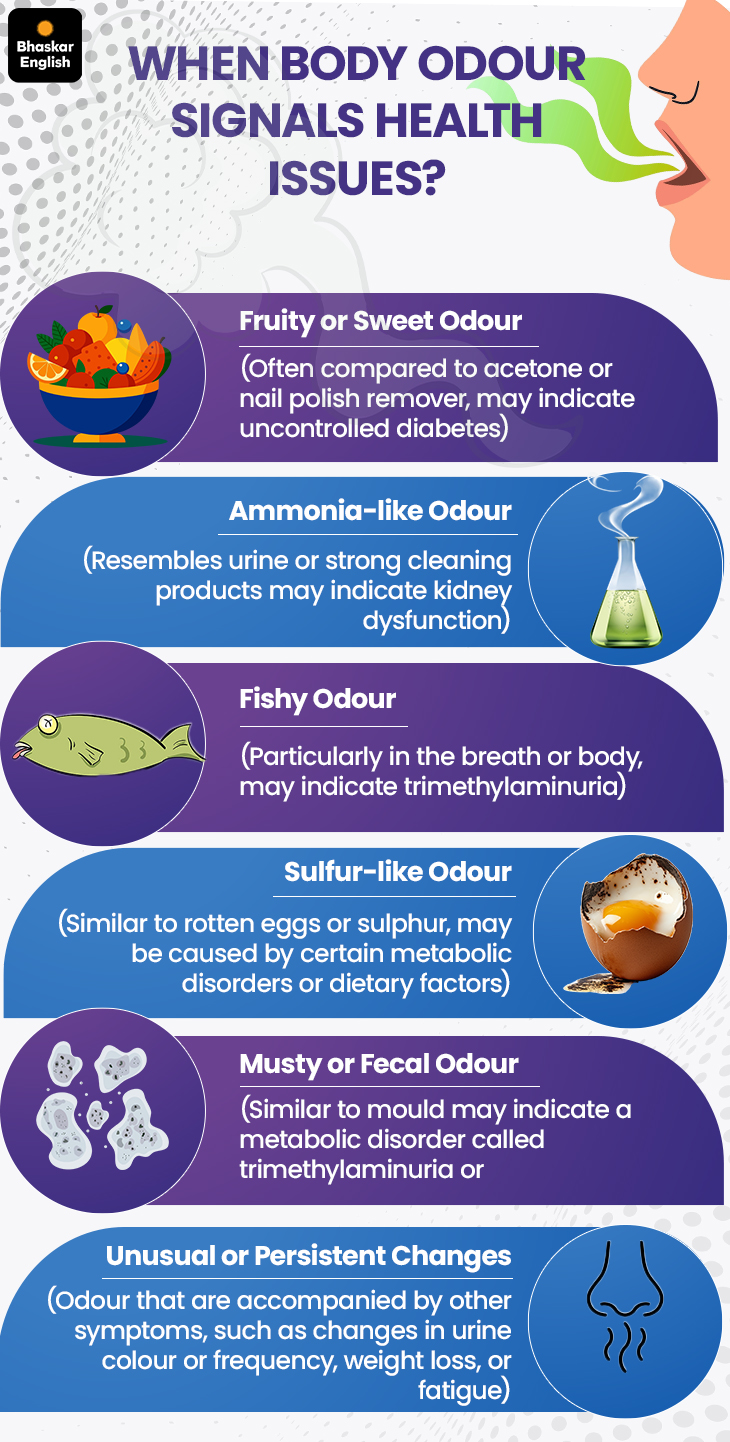 What does body odour reveal about your health?