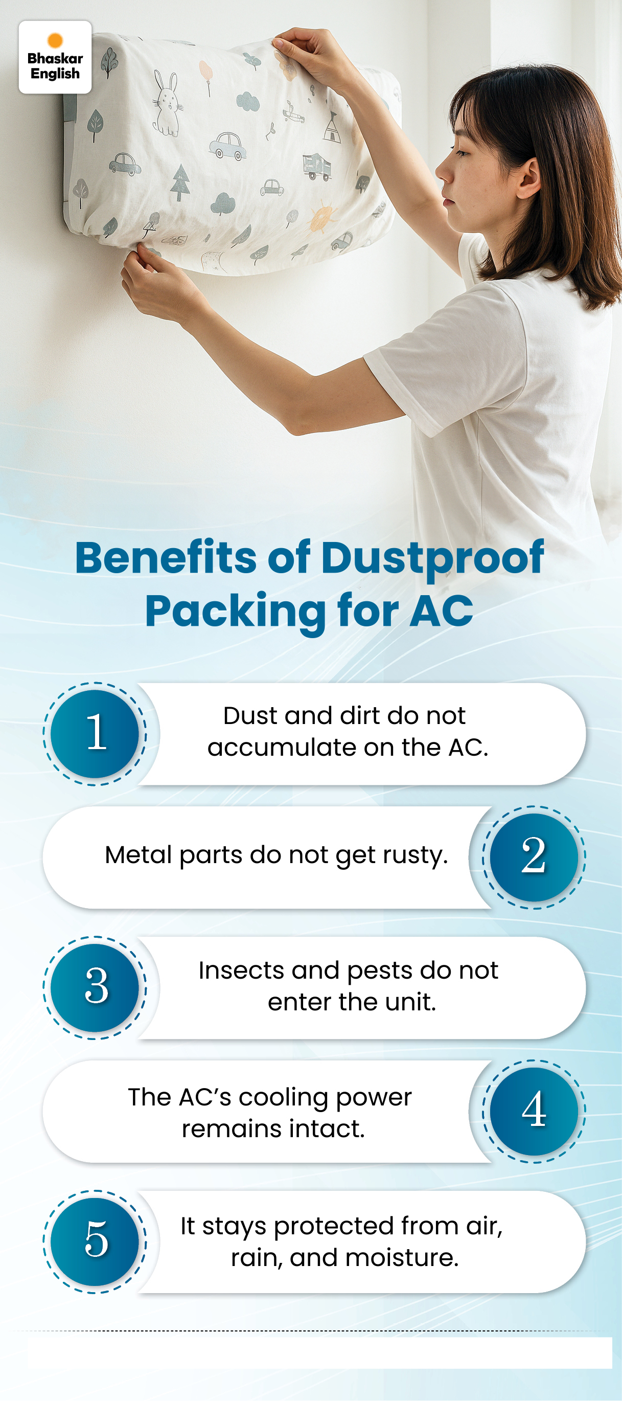 How to properly store your AC for winter?