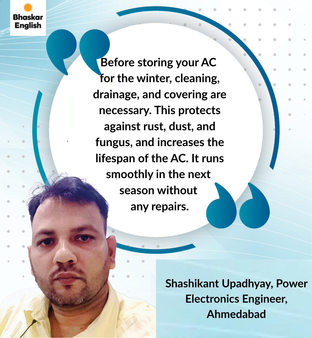 How to properly store your AC for winter?