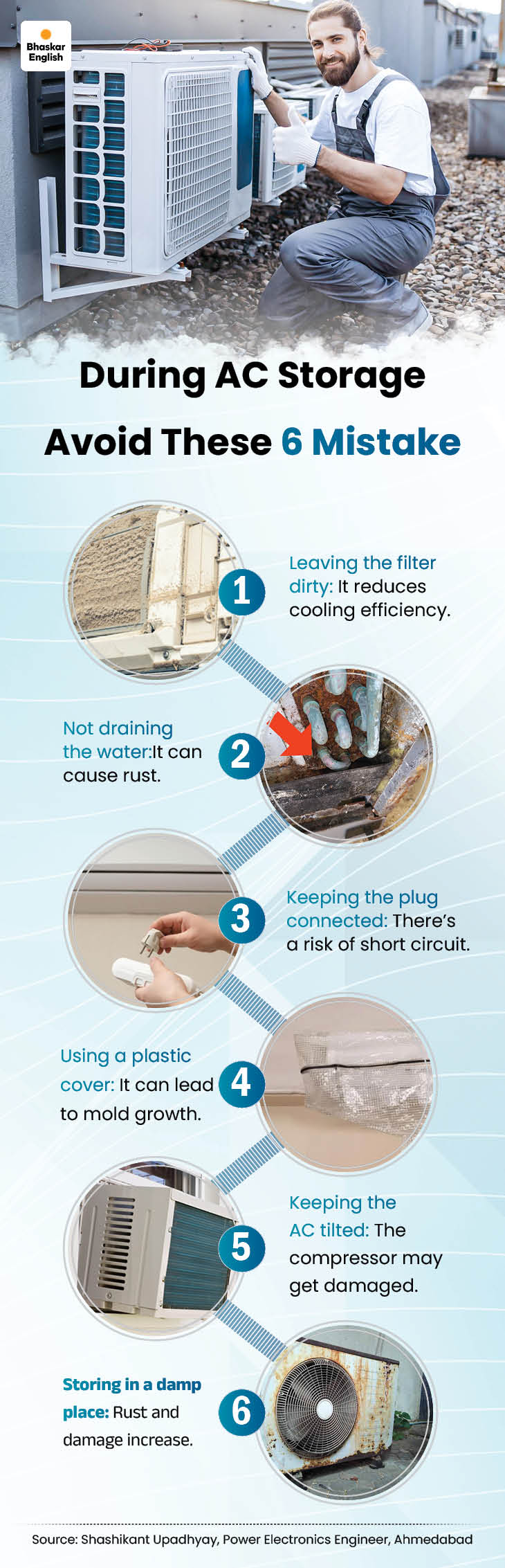 How to properly store your AC for winter?