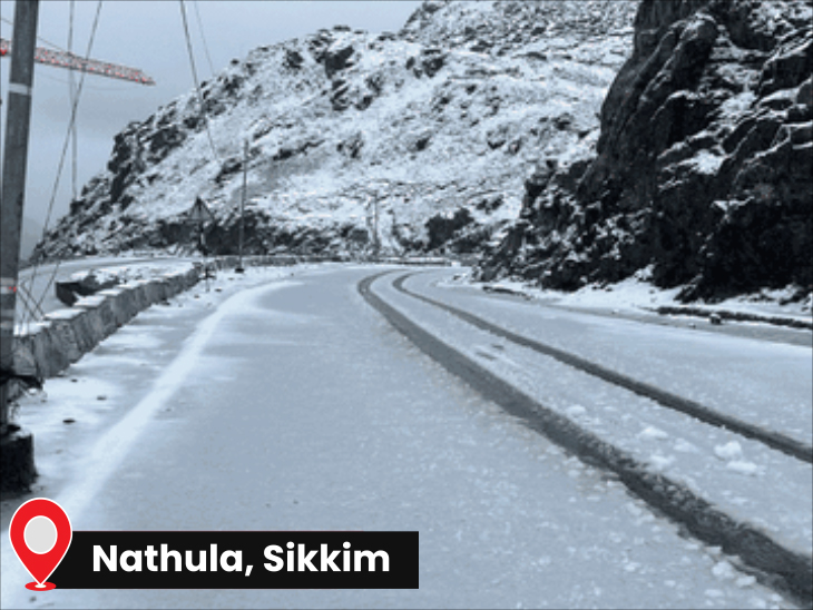 Sikkim Snowfall Red Alert, Cyclone Montha Rain Ruins UP Crops