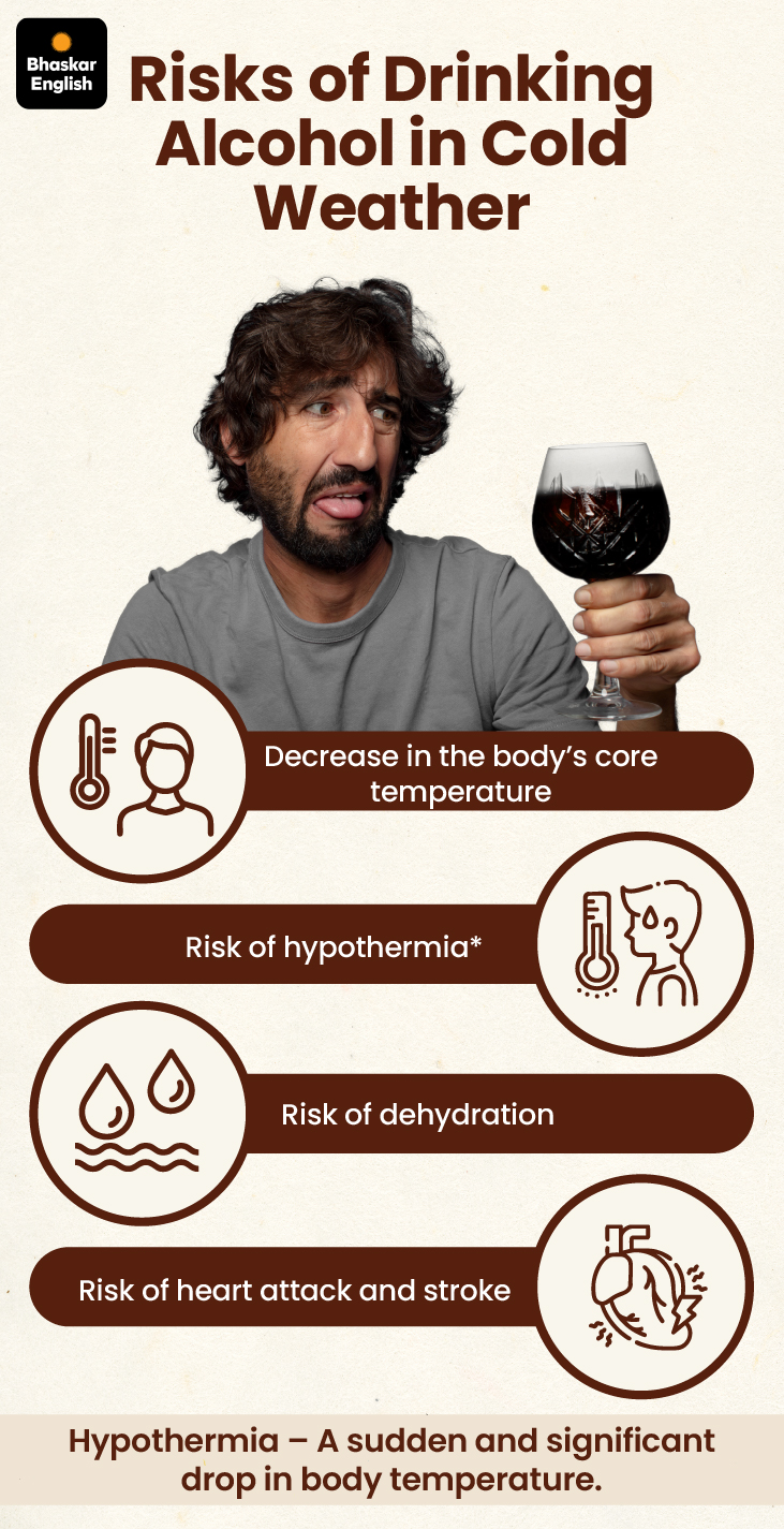 Does alcohol really keep you warm in winter?