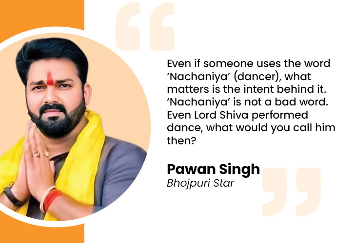 Khesari Lal Yadav touches Manoj Tiwari's feet in Patna BJP MP embraces RJD candidate slams Pawan ...