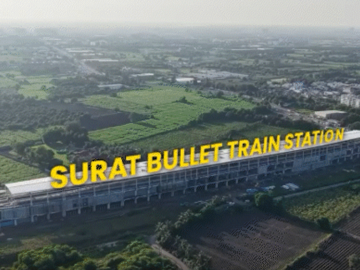 PM Modi to review bullet train project Diamond-themed Surat station ...