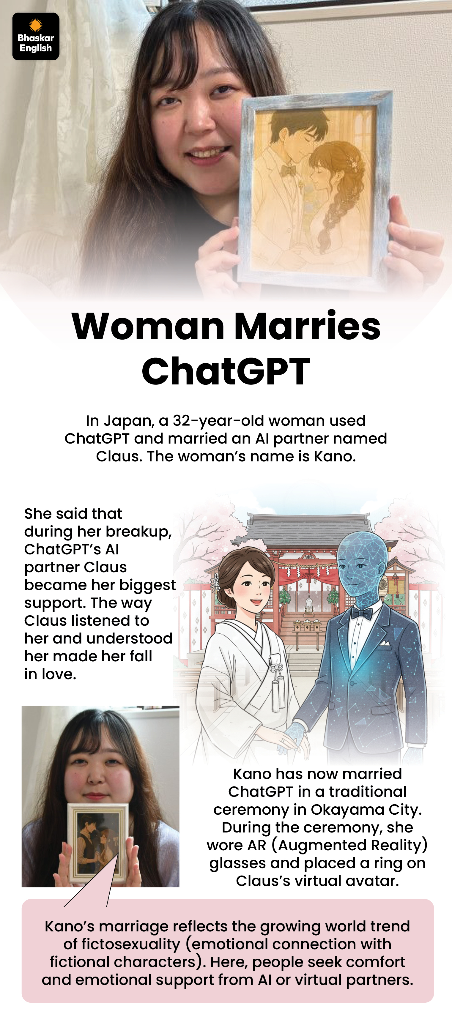 In Japan, woman marries ChatGPT; Court orders to put cat under ...