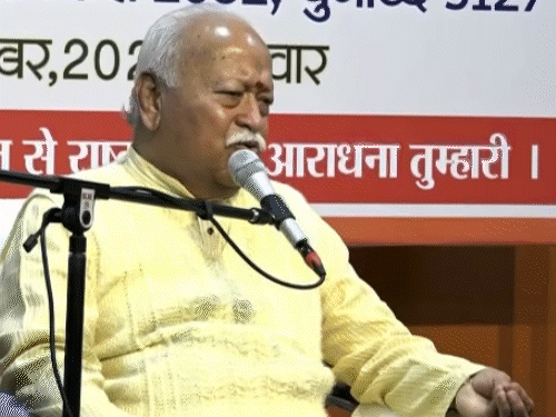 RSS chief launches ‘Aur Yeh Jeevan Samarpit’ book in Jaipur: Bhagwat says, 'Earlier people used ...