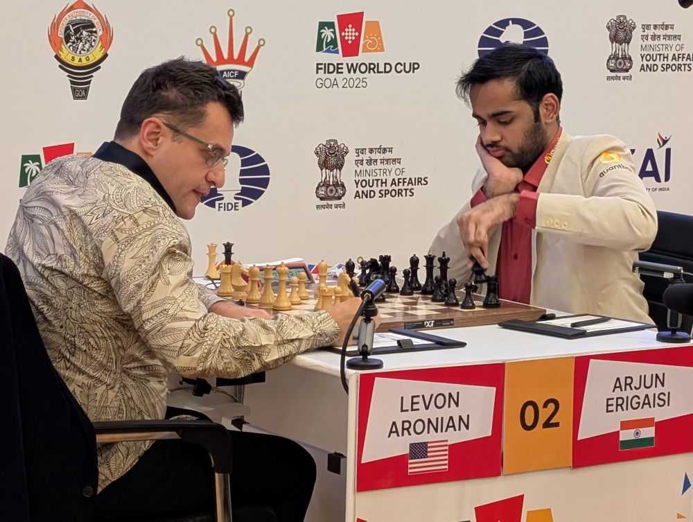 Arjun Erigaisi reaches Chess World Cup quarterfinals: Defeated USA's Levon Aronian in pre ...