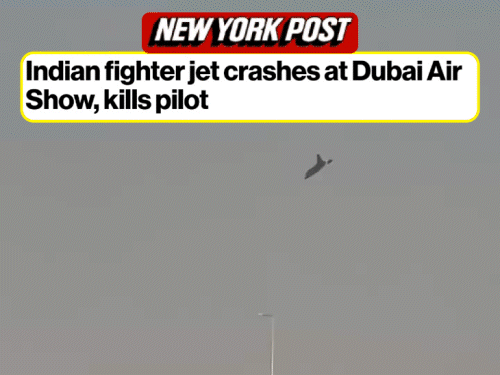 World Media on Tejas fighter jet crash: Pak media wrote there was news ...