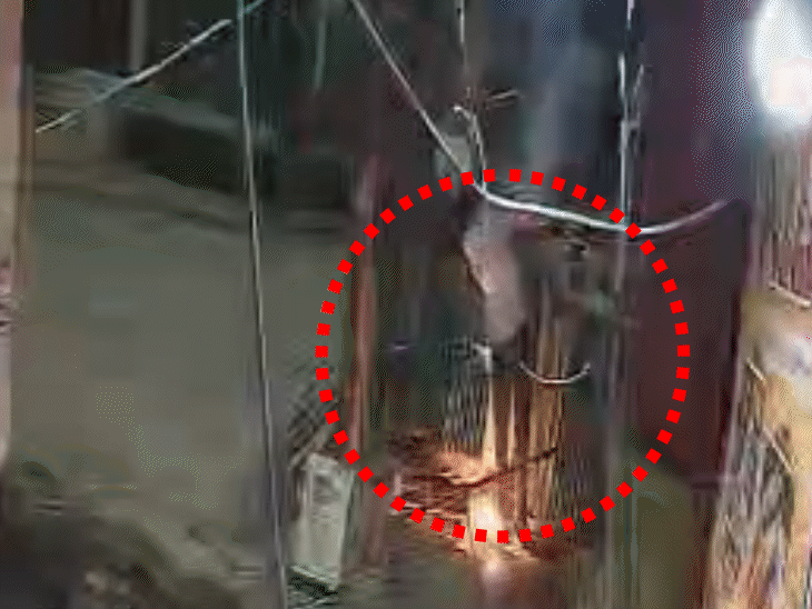 student in up dies after touching transformer video shows explosion as ...