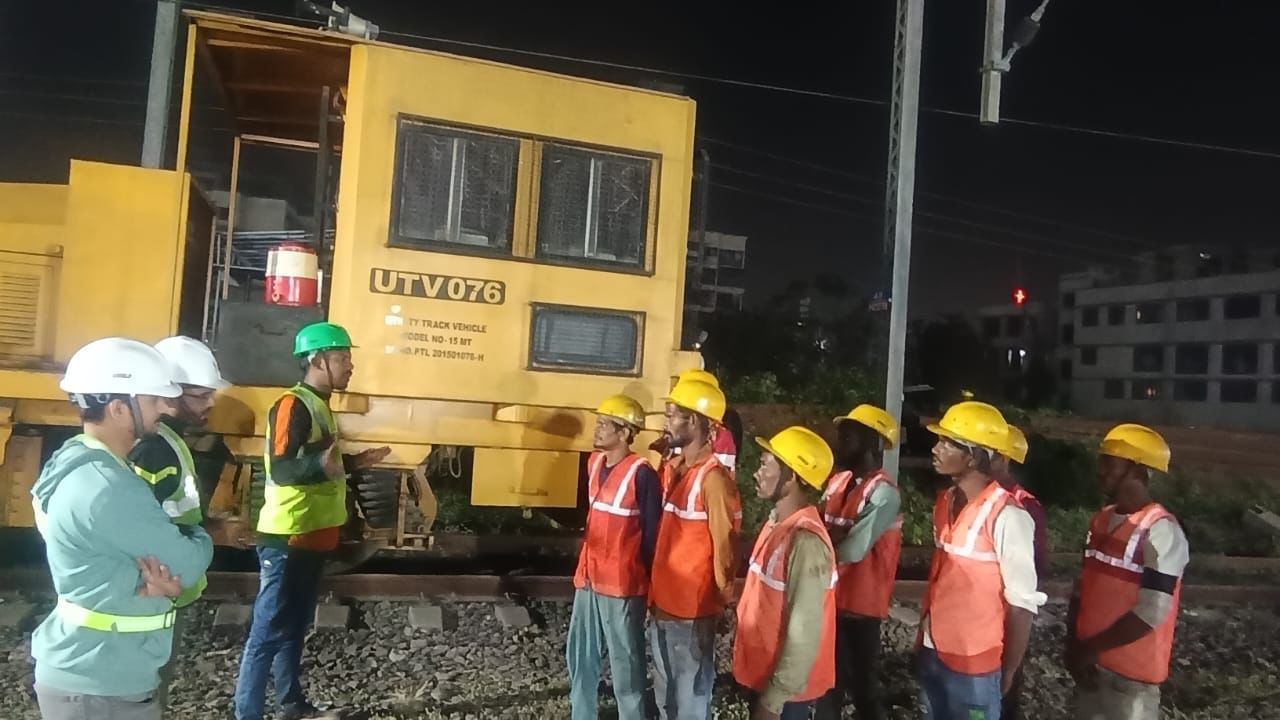 panvel karjat suburban corridor progress mutp three major works near ...