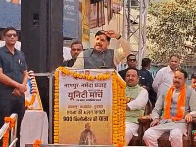 CM Mohan Yadav joins Indore Unity March: Marking Sardar Vallabhbhai ...