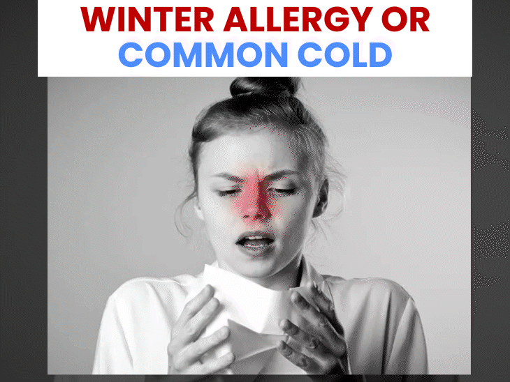How winter allergies mimic a cold