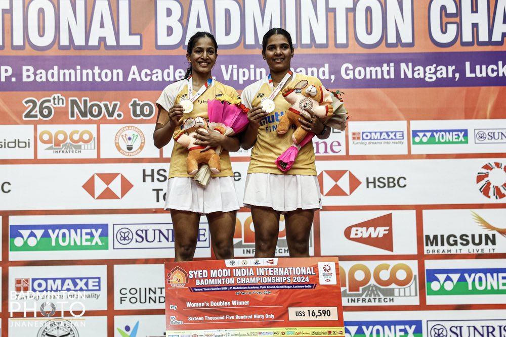 Treesa Jolly, Gayatri Gopichand cruise into Syed Modi International ...