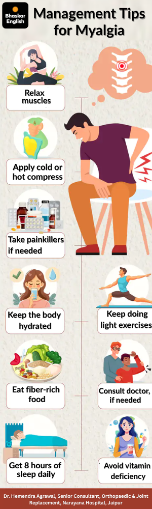 Physical Health - Constant pain in muscles can be Myalgia