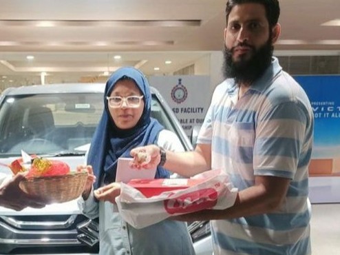 Assault rifle, pistol found in Shaheen's car | Bhaskar English