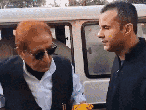 Jailed Azam Khan and son Abdullah refuse to meet family Kin wait with ...