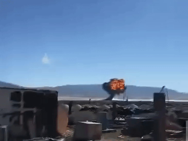 US F-16 fighter jet crashes near Death Valley in California Pilot ...