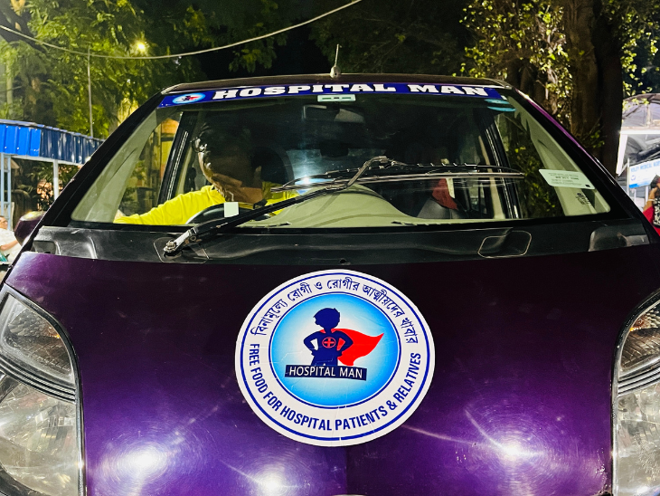Pool car driver Partha Kar Chowdhury, known as Kolkata’s ‘Hospital Man ...
