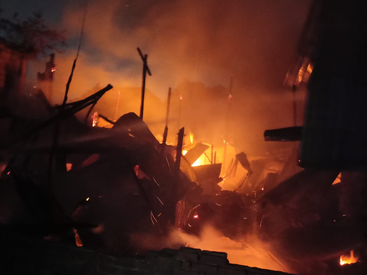 Dum Dum Factory Fire: Ten Fire Engines Prevent Major Disaster Near Slum ...