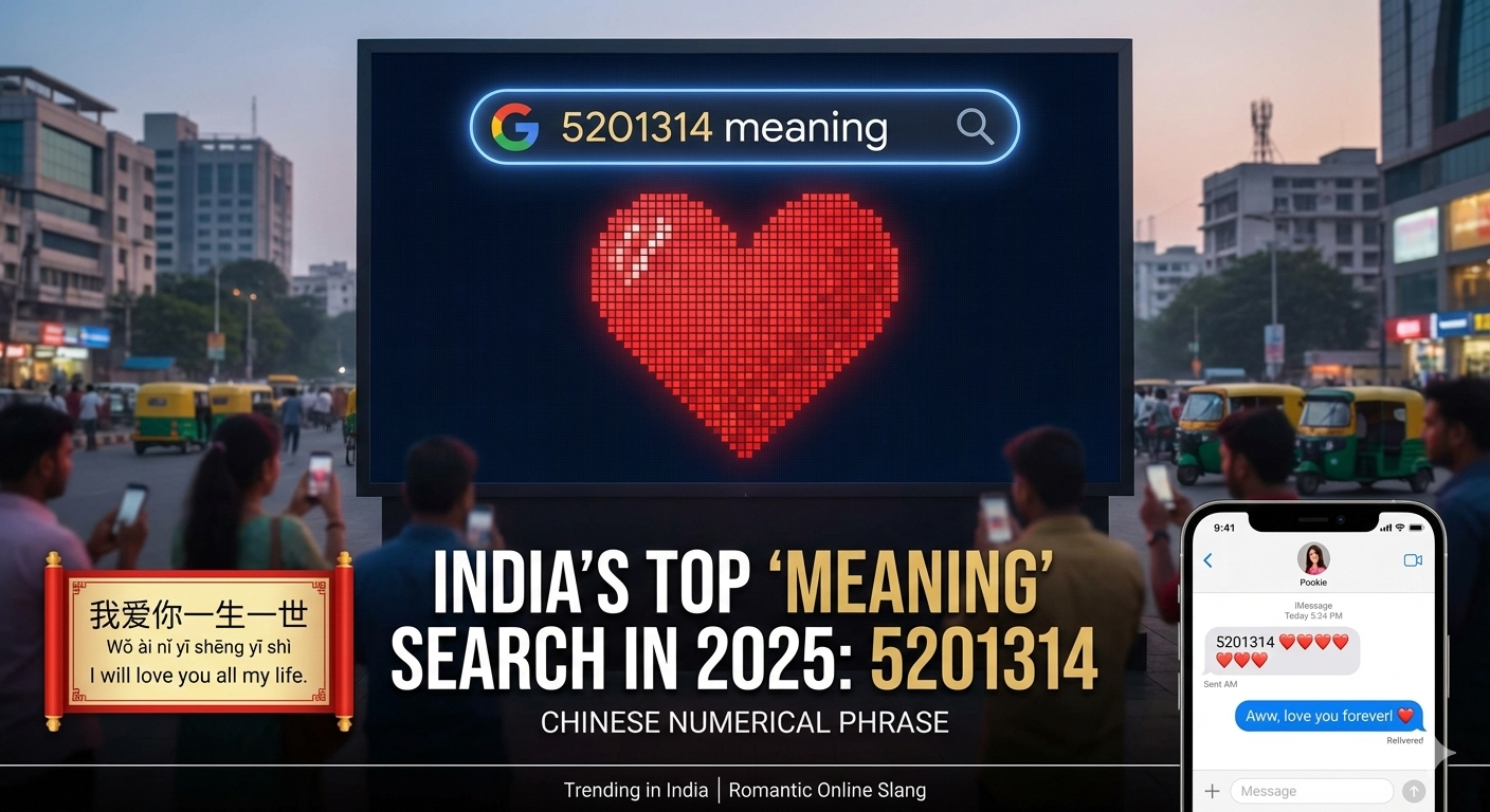 What ‘5201314’ mean, India’s most-searched terms on Google in 2025?
