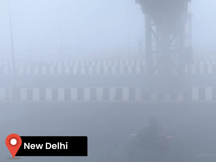 Delhi-NCR chokes under severe smog, AQI hits 491 | Bhaskar English
