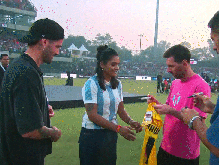 Lionel Messi receives IND vs USA T20 WC ticket: ICC Chairman Jay Shah ...
