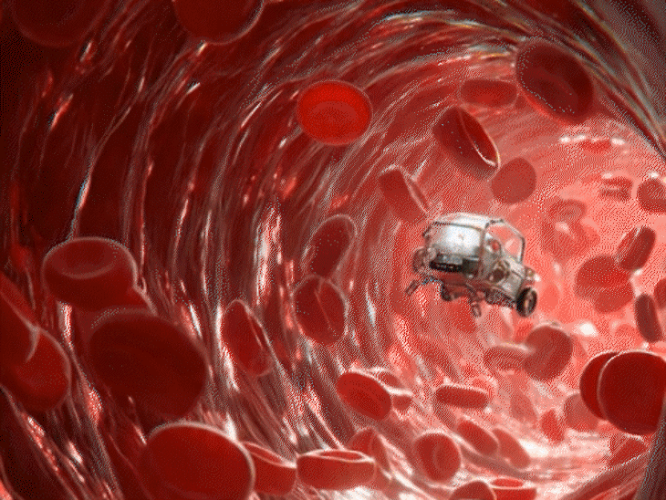Mini robot to run in the bloodstream and cure diseases: Husband’s ...