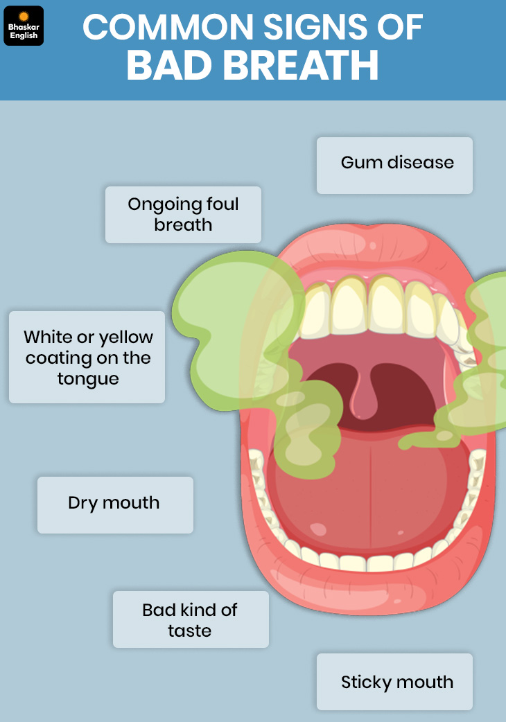 Don't ignore bad breath, it could be a warning sign