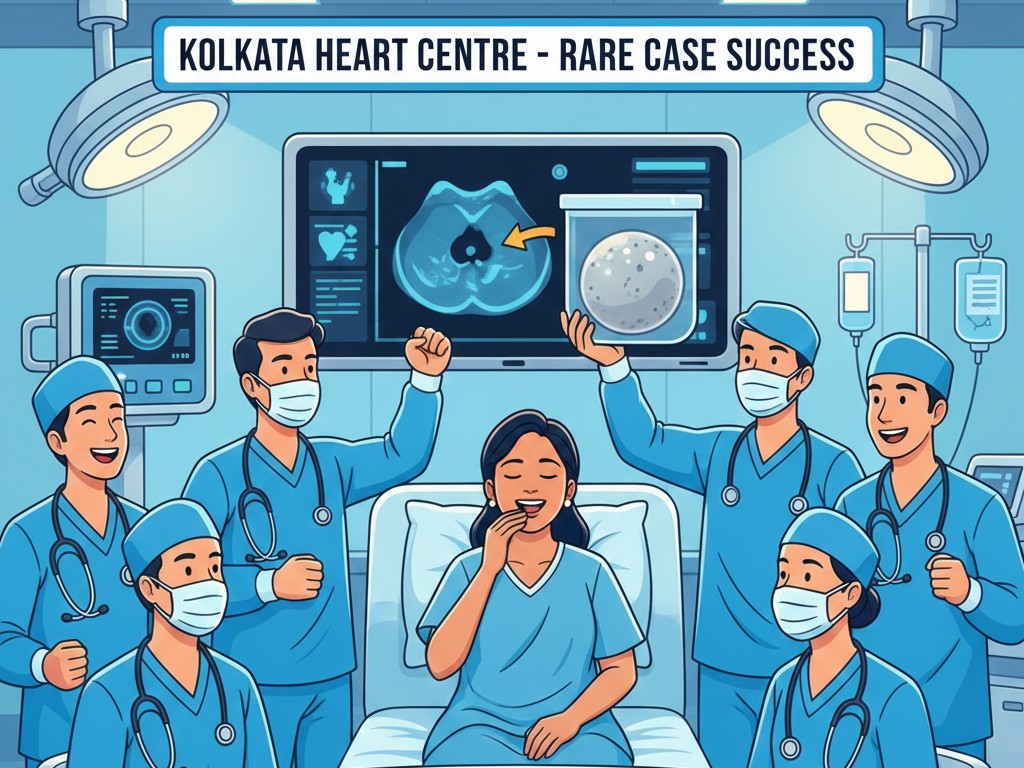 Rare Cardiac Hydatid Cyst in Kolkata Woman Successfully Treated With ...