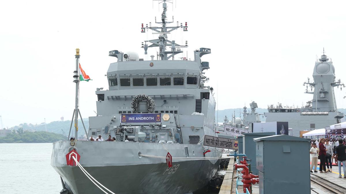 Indian Navy Gets ASW Shallow Water Craft Anjadip from GRSE - West ...
