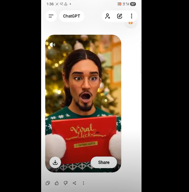 A Christmas surprise for you from OpenAI