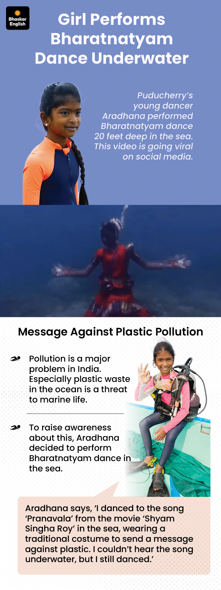 Electricity to be generated from Earth's rotation; Young dancer ...