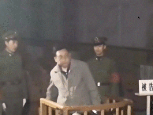 Court-martial video in China leaked after 35 years: Officer had ordered ...