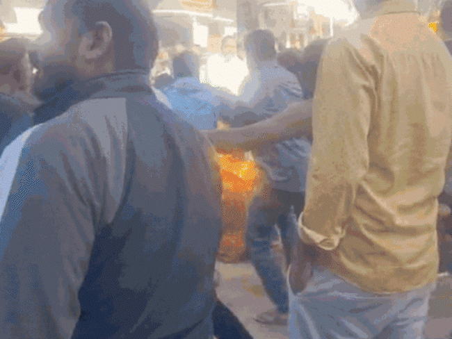 New video reveals Jayshree’s sister-in-law throwing flammable substance ...