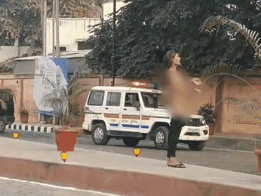 Transgender person runs semi-naked on Lucknow road in protest ...