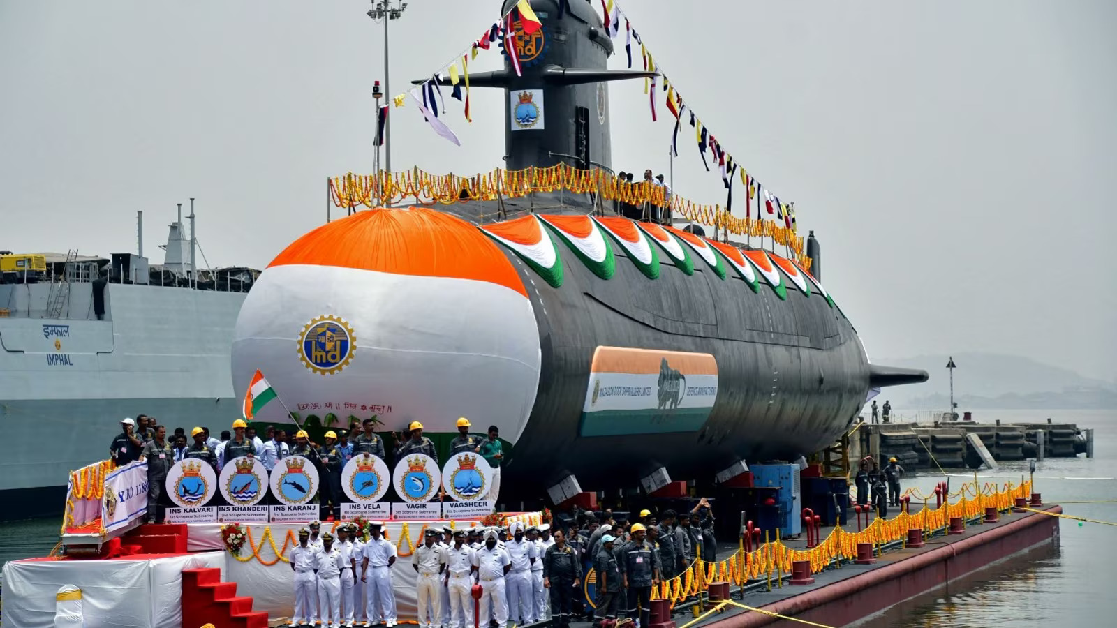 President Murmu undertakes submarine ride aboard INS Vaghsheer Becomes ...