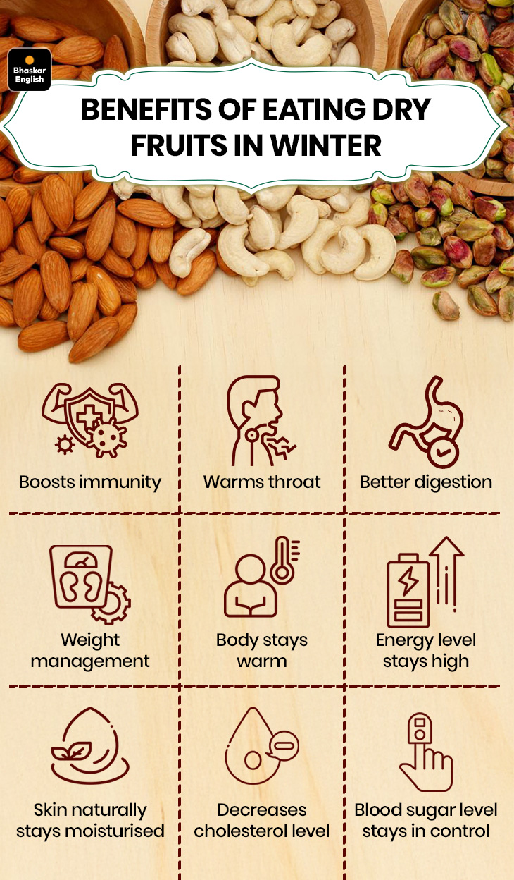 6 dry fruits that protects from flu in winter