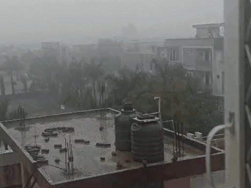 Hailstorm in Bikaner & heavy rain lashes Chittorgarh-Sikar: Jaipur sees ...