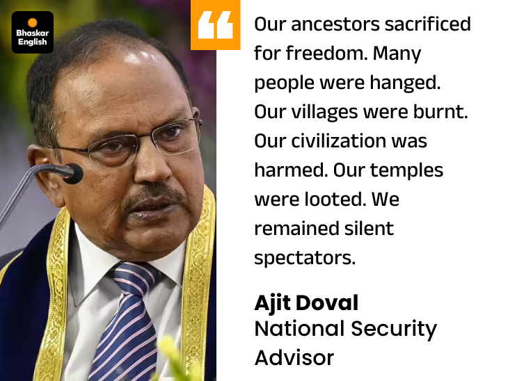 NSA Ajit Doval on National Security & Wars: Lessons from History