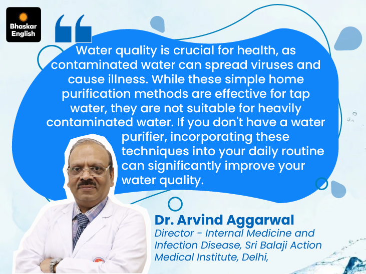 How to purify drinking water without purifier?