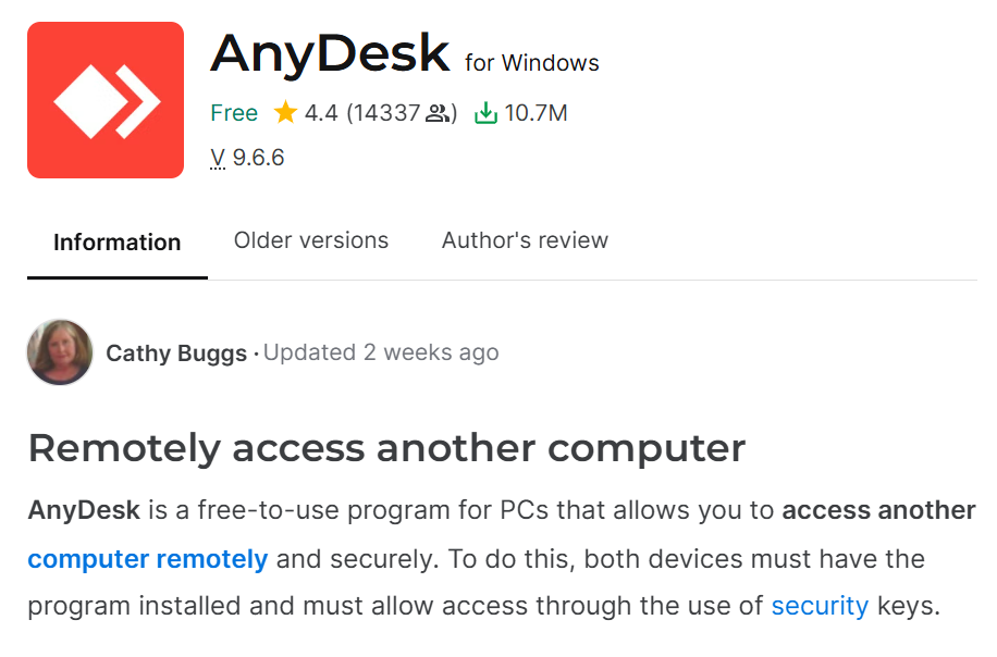 Scammers Use QuickSupport & AnyDesk to Steal Financial Details | Stay ...
