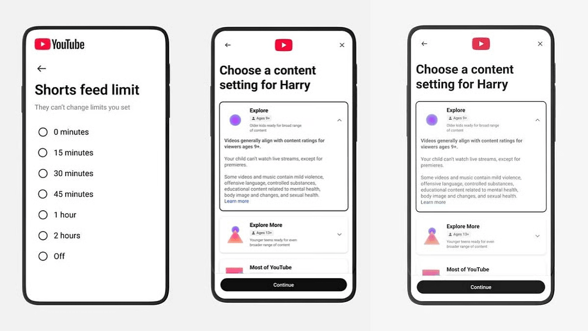 YouTube Parental Controls: Set Time Limits or Freeze Kids Shorts Access