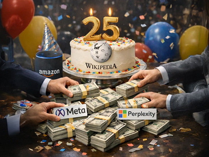 Wikipedia Turns 25: AI Giants to Pay for Content Access