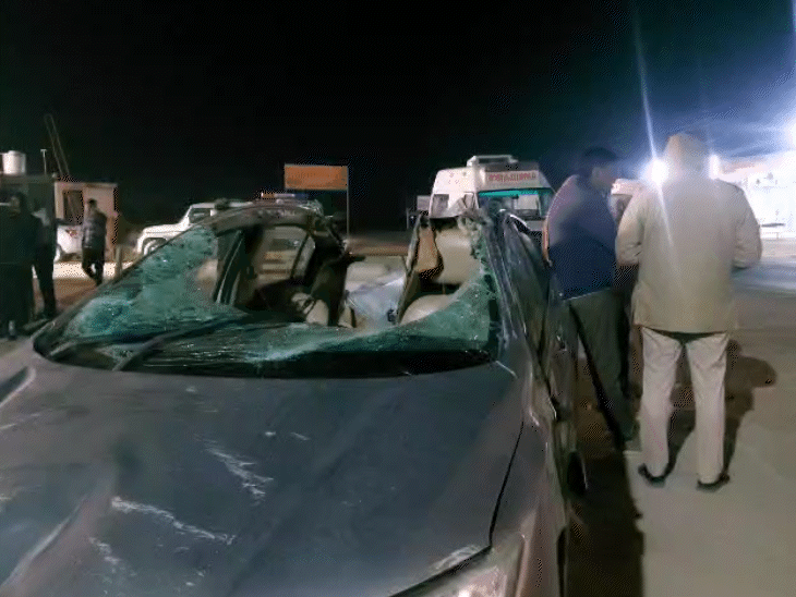 Rajasthan Car Camel Collision Kills Driver | NH-148D Accident