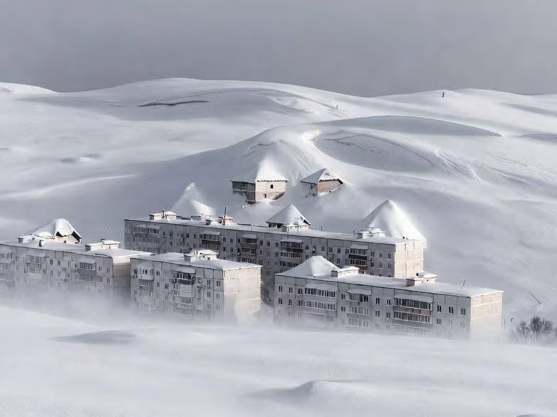 Russia Kamchatka Extreme Snowfall Photos; Petropavlovsk-Kamchatskiy Images