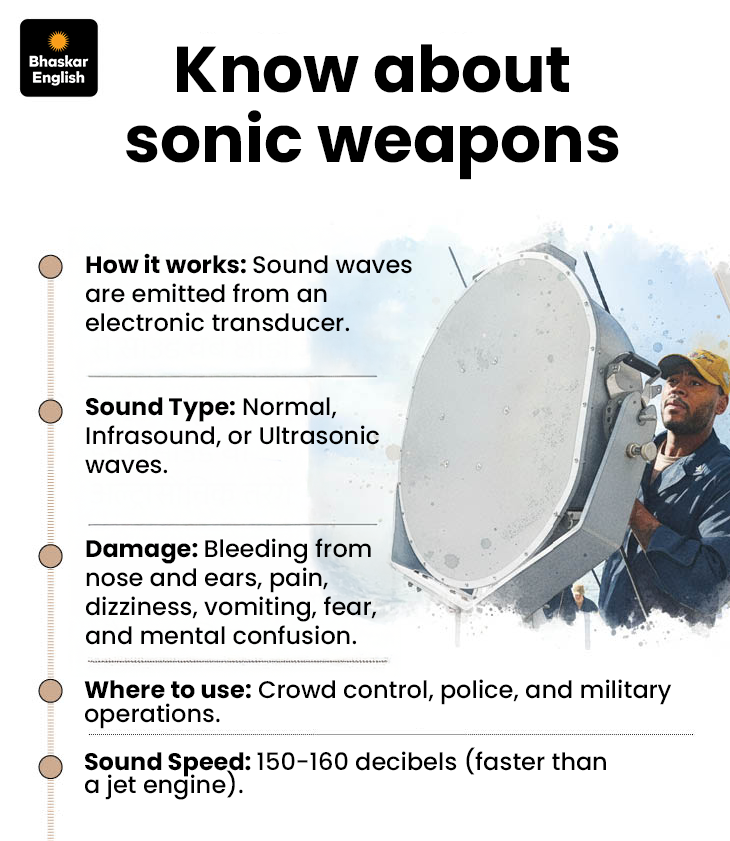 Trump Sonic Weapon Claims: Impact on Soldiers & Ban | Indian Army Secret?