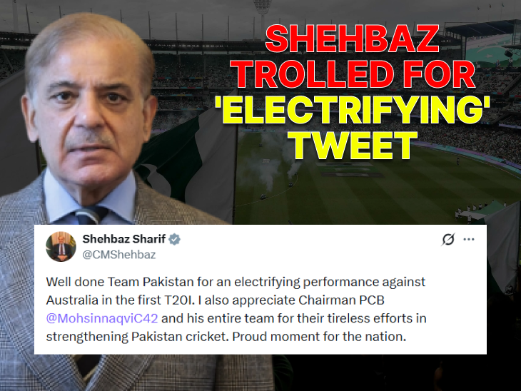 Shehbaz Sharif gets trolled for Pakistan's 'electrifying' win tweet ...