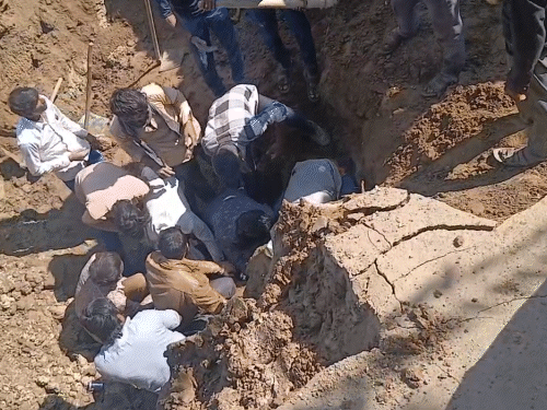 Pali Pit Collapse: Youth Die in Pipeline Work Accident